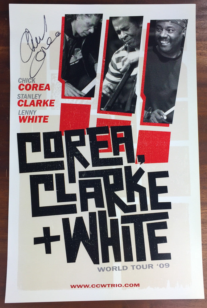 Corea, Clarke & White: World Tour '09 Poster – Chick Corea